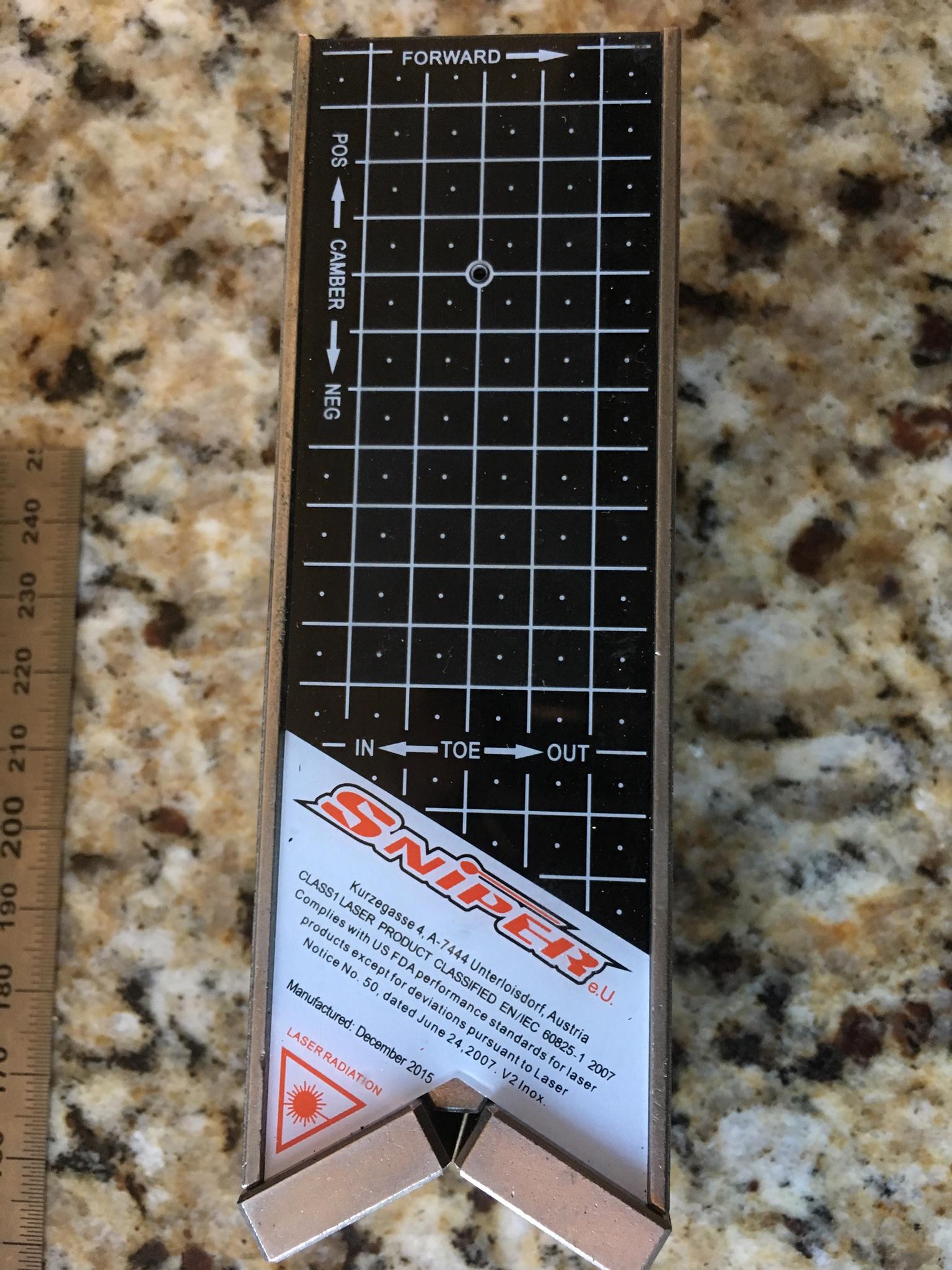 Sniper V2 Inox Laser alignment tool – The Colorado Karter