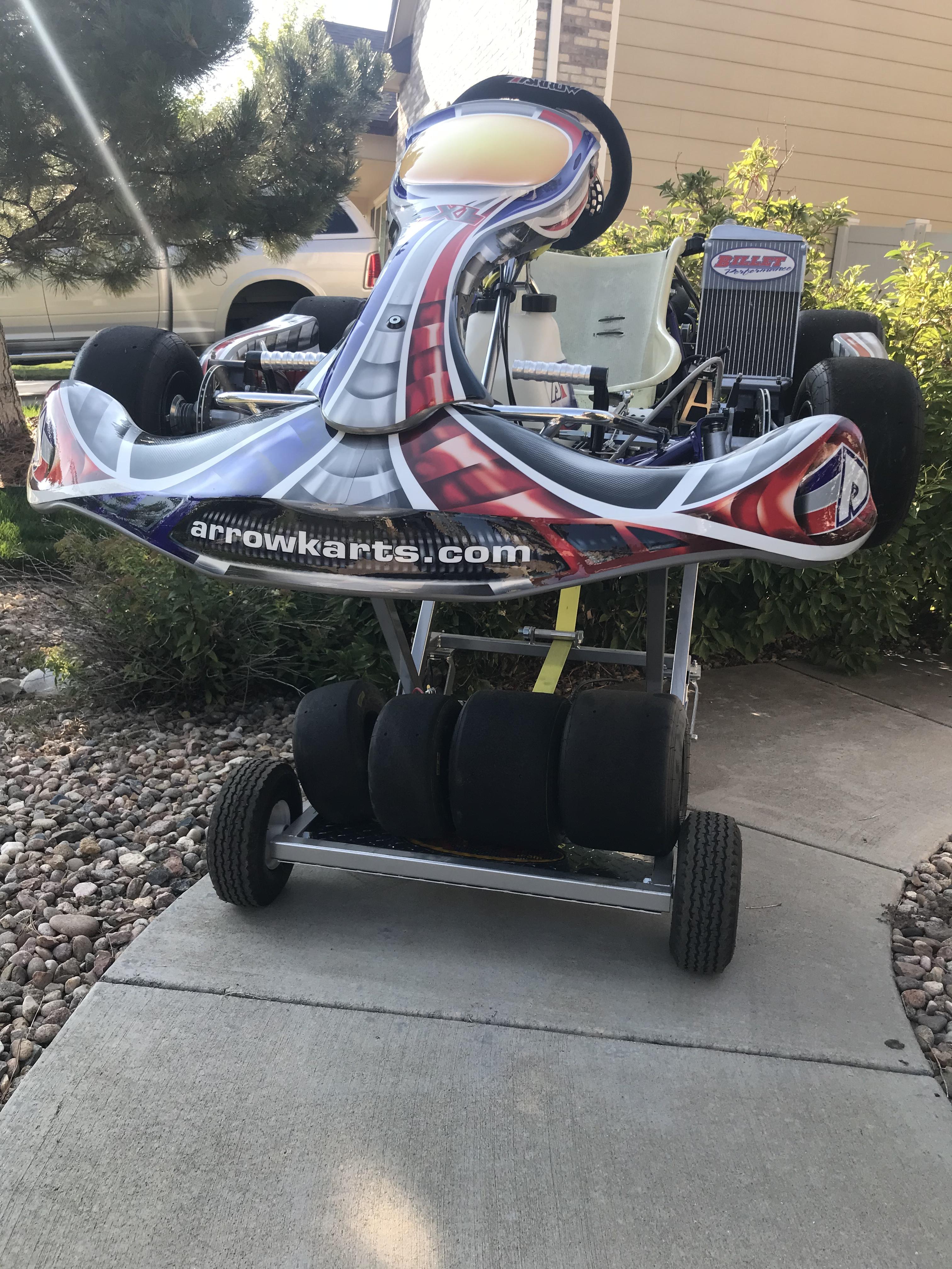 Arrow Kart w/Rotax Max DD2 and KartLift Stand – The Colorado Karter